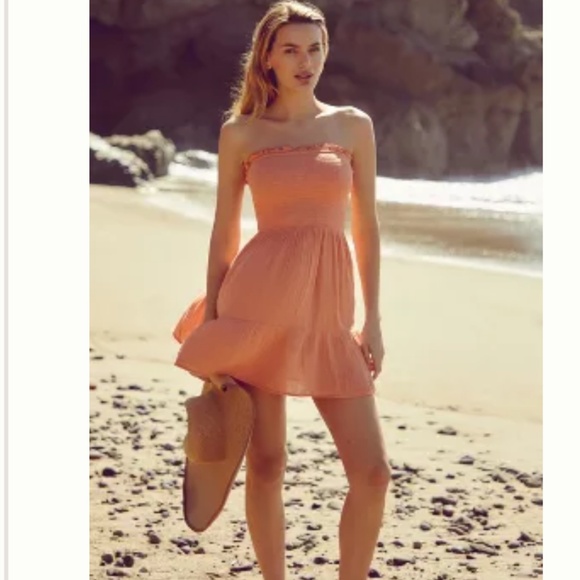 Anthropologie | Swim | Nwt Anthropologie The Marisol Smocked Mini Dress ...